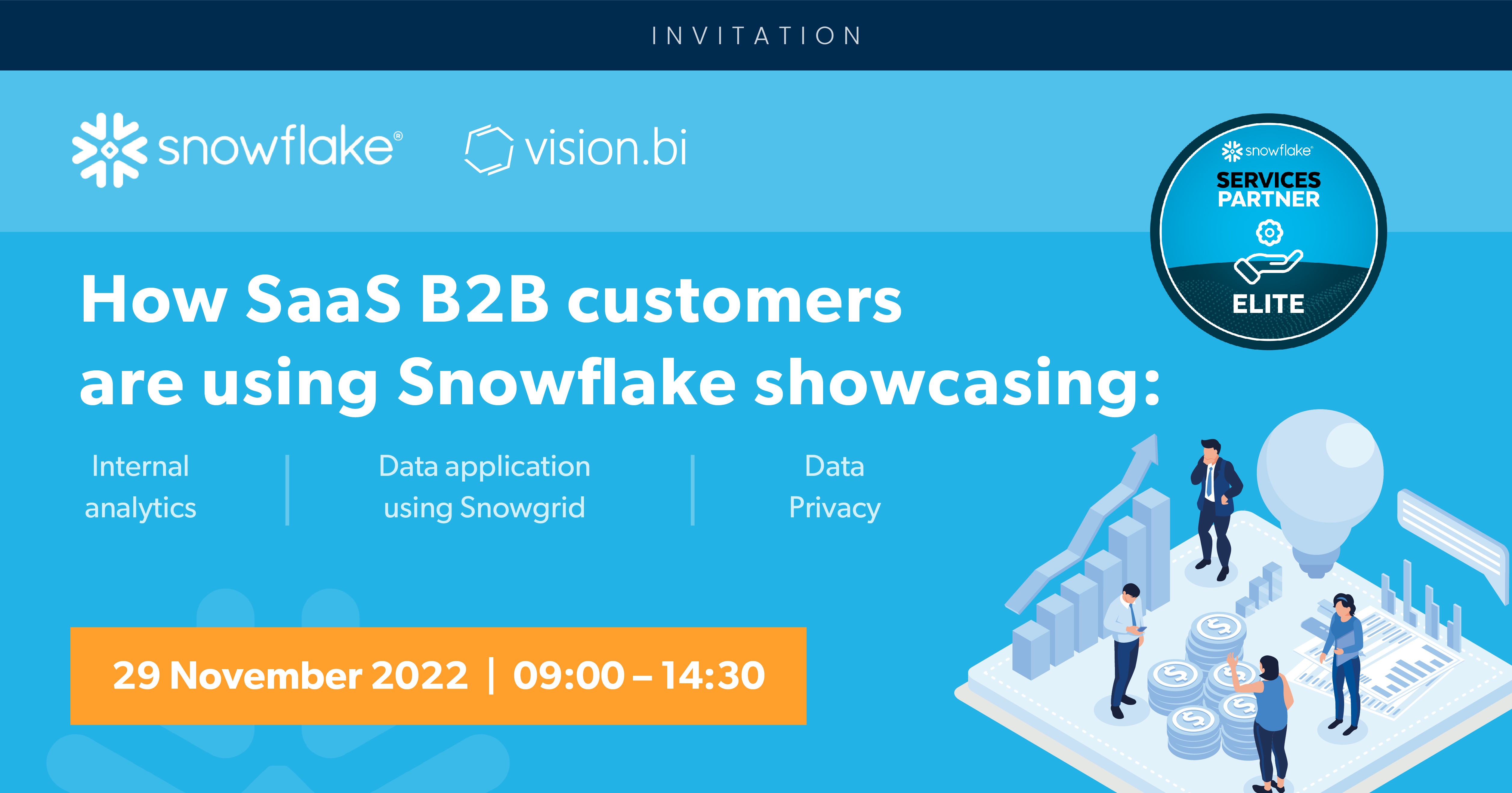 How SaaS B2B customers are using Snowflake showcasing: Internal ...